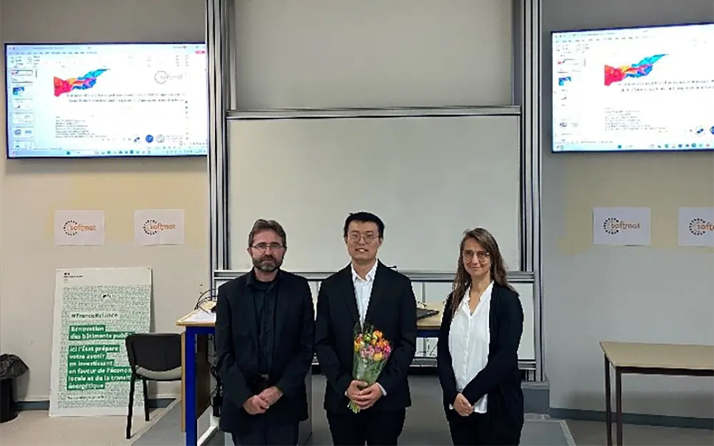 Liming Peng, doctorant à Softmat, a soutenu sa thèse sur les complexes ...